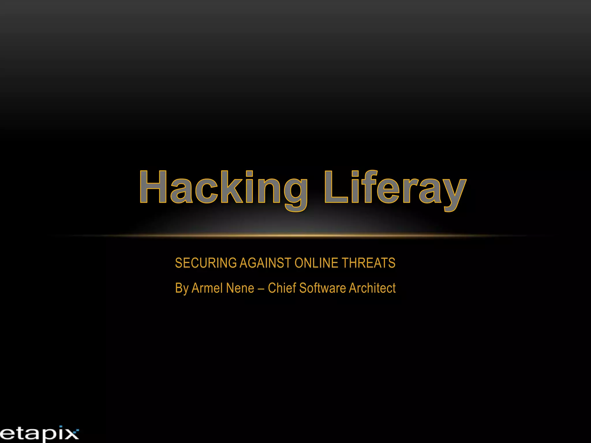 Hacking liferay | PPTX