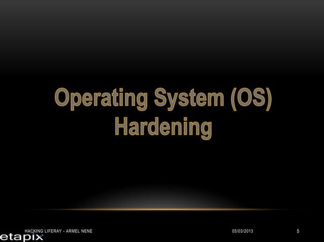 Hacking liferay | PPT