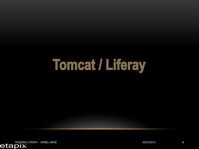 Hacking liferay | PPT