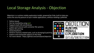 Hacking mobile apps | PPT