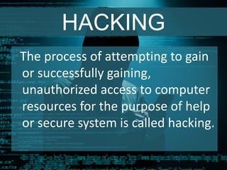 Hacking | PPT