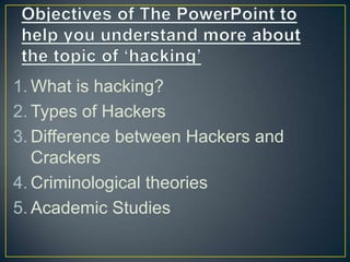 Hacking Presentation | PPTX
