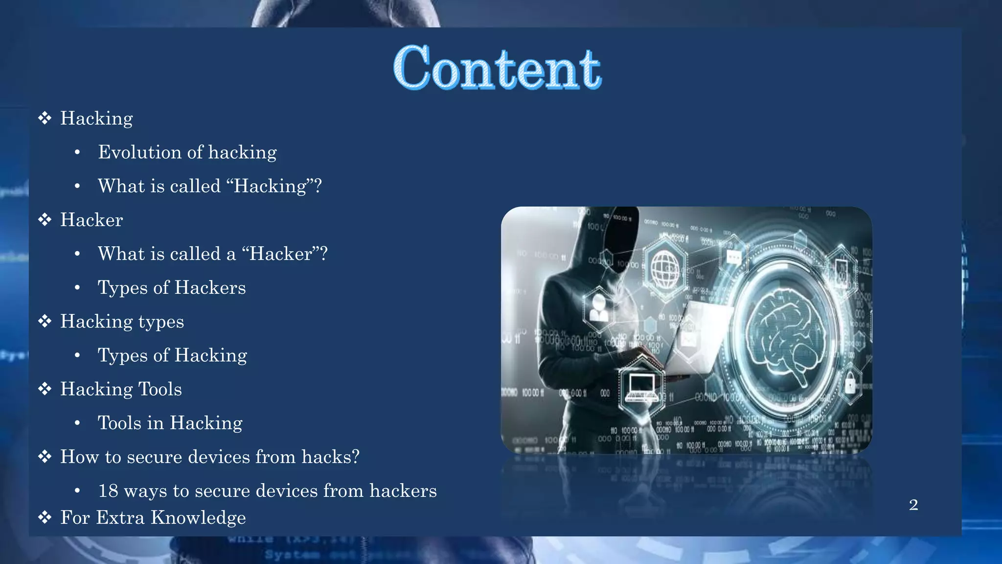 "Hacking" | PPT