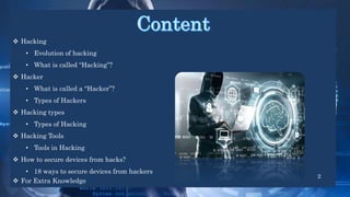 "Hacking" | PPTX