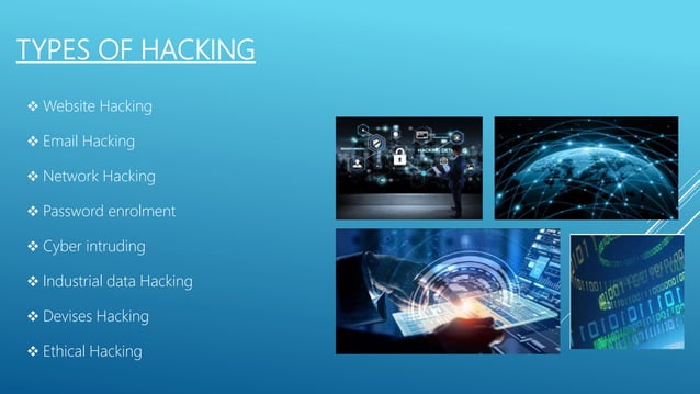 Hacking and privacy threats | PPT