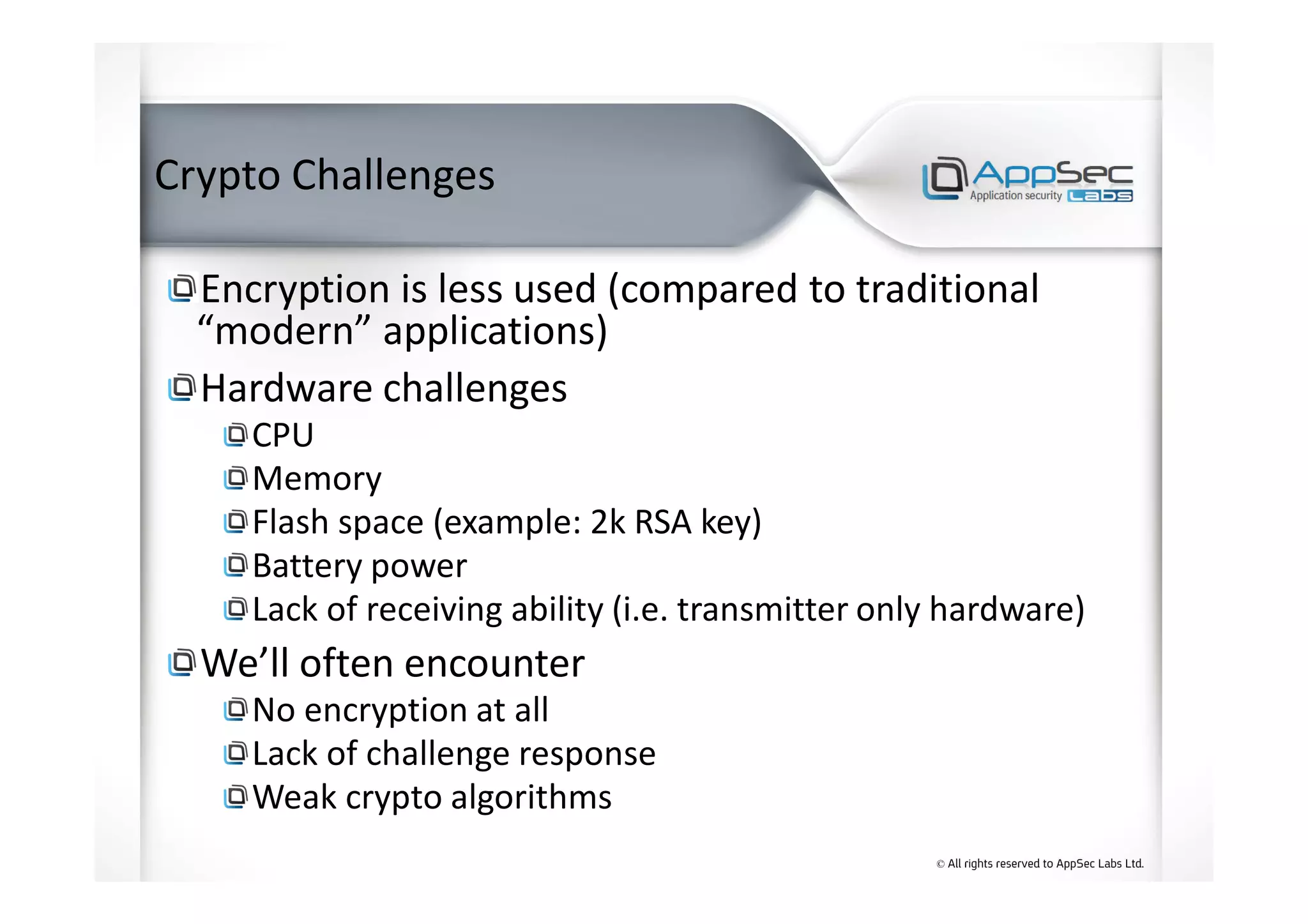 Hacking RF based IoT devices | PPT