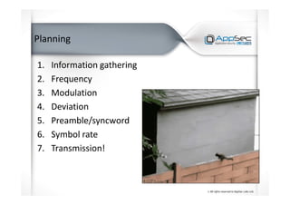 Hacking RF based IoT devices | PPT