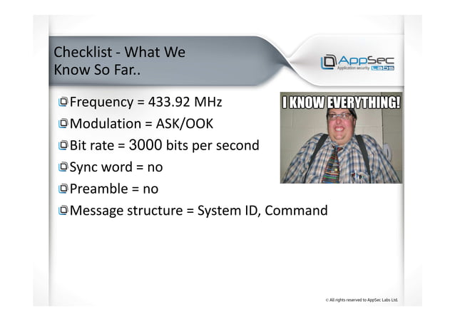 Hacking RF based IoT devices | PPT
