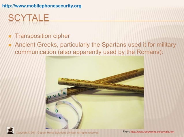 Hacking Roman Codes with Mobile Phones | PPTX
