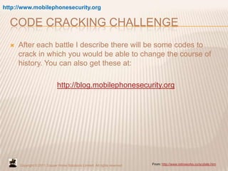 Hacking Roman Codes with Mobile Phones | PPTX