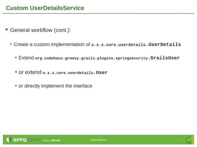 Hacking the Grails Spring Security Plugins | PDF | Web Design and HTML | Internet