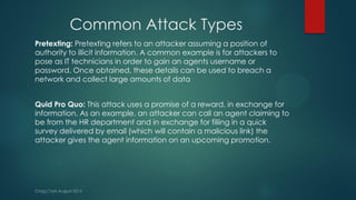 Hacking the Helpdesk, Craig Clark | PDF