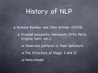 Hacking the Mind: NLP and Influence by Mystic | PDF