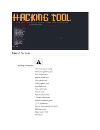 Hacking Tools A Comprehensive Guide for Black Hat Hackers.pdf