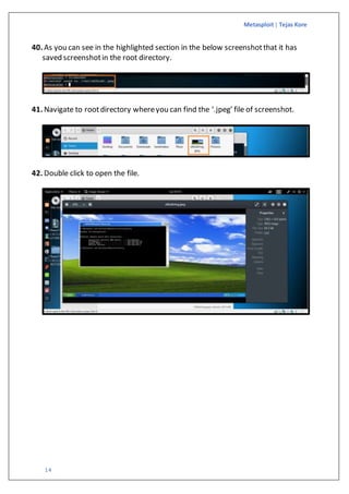 Hacking windows xp sp 2 using metasploit | PDF