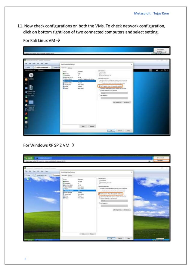 Hacking windows xp sp 2 using metasploit | PDF