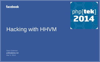 Hacking with hhvm | PPT | Programming Languages | Computing
