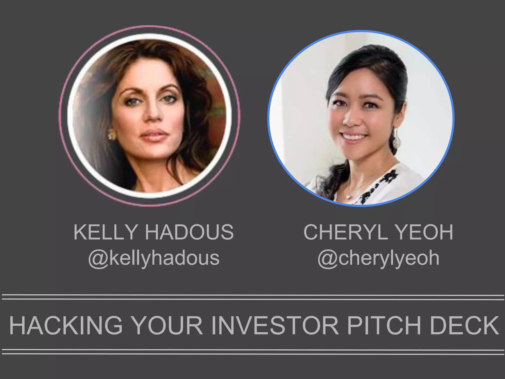 Hacking your investor pitch deck | PPTX