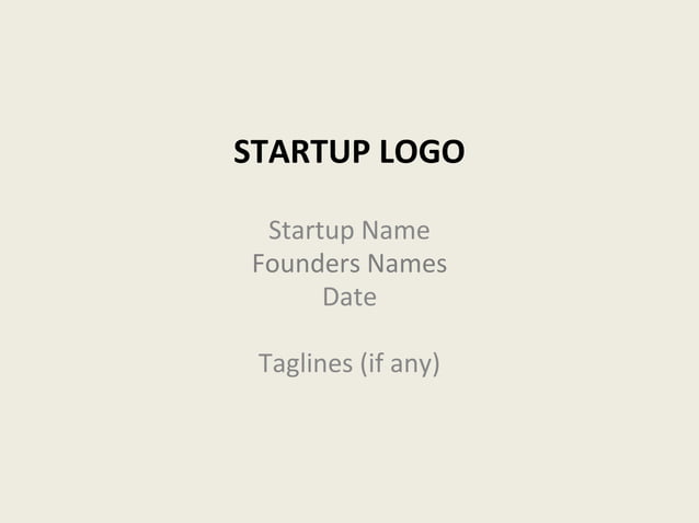 Hacking your investor pitch deck | PPTX