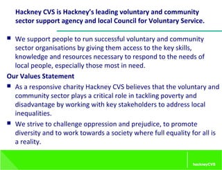 Hackney grants 'how to apply' april 2018 | PPT