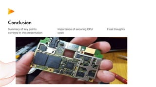 Hackng CPU Code through Security Fuse.pptx