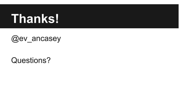 Machine Learning with Apache Spark - HackNY Masters | PPT
