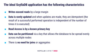 Scylla Summit 2022: Migrating SQL Schemas for ScyllaDB: Data Modeling ...
