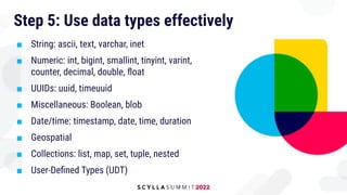 Scylla Summit 2022: Migrating SQL Schemas for ScyllaDB: Data Modeling ...