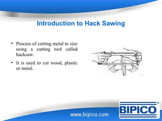 Hacksaw blades manufacturer – Bipico | PPT