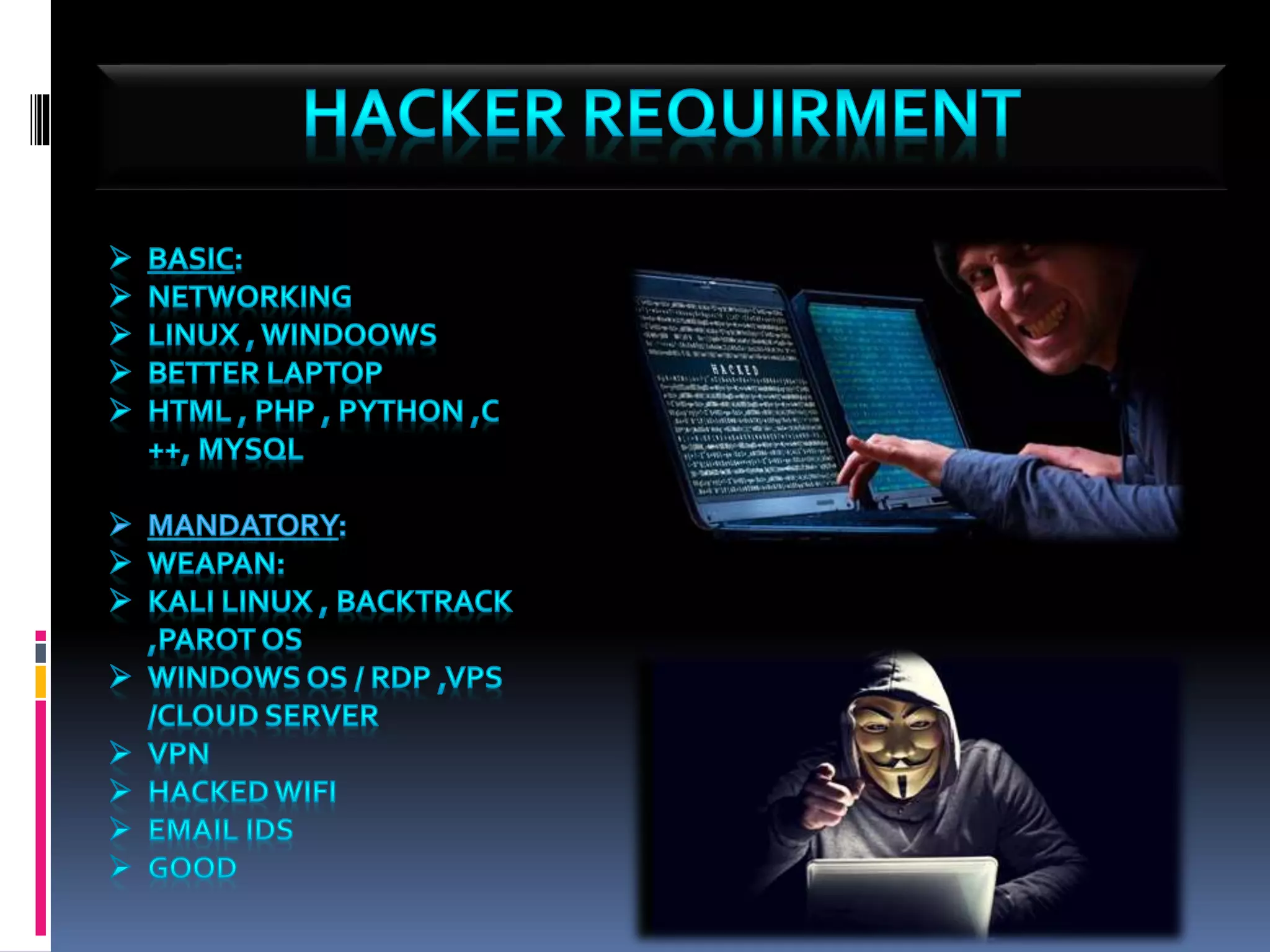 Hacking & cyber Security | PPTX