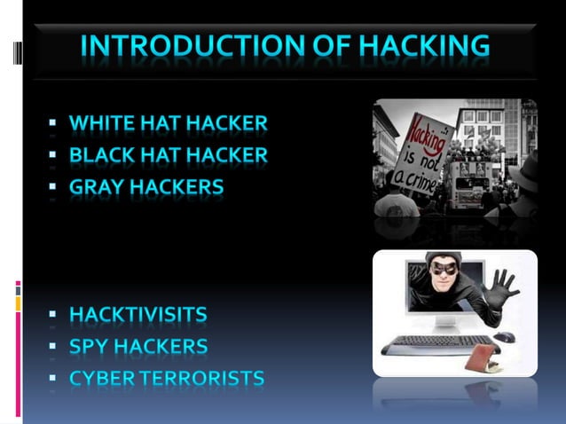 cyber security & hacking | PPT