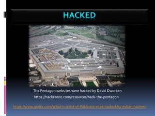 cyber security & hacking | PPTX