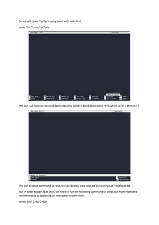 Hack the box open admin writeup | PDF