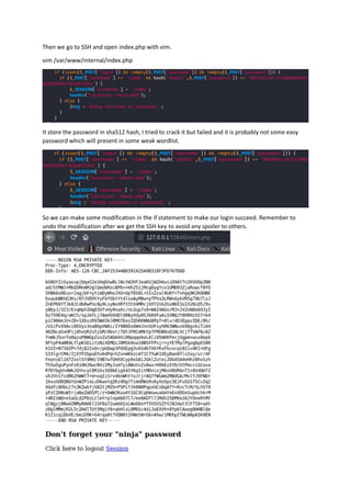 Hack the box open admin writeup | PDF