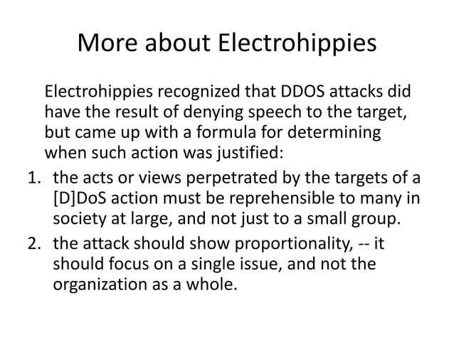 Hacktivism 2: A brief history of hacktivism. | PPT Hacktivism 2: A brief history of hacktivism. | PPT