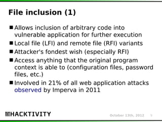 Spot the Web Vulnerability | PDF