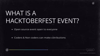 Hacktoberfest - Presentation | PPT | Free Download