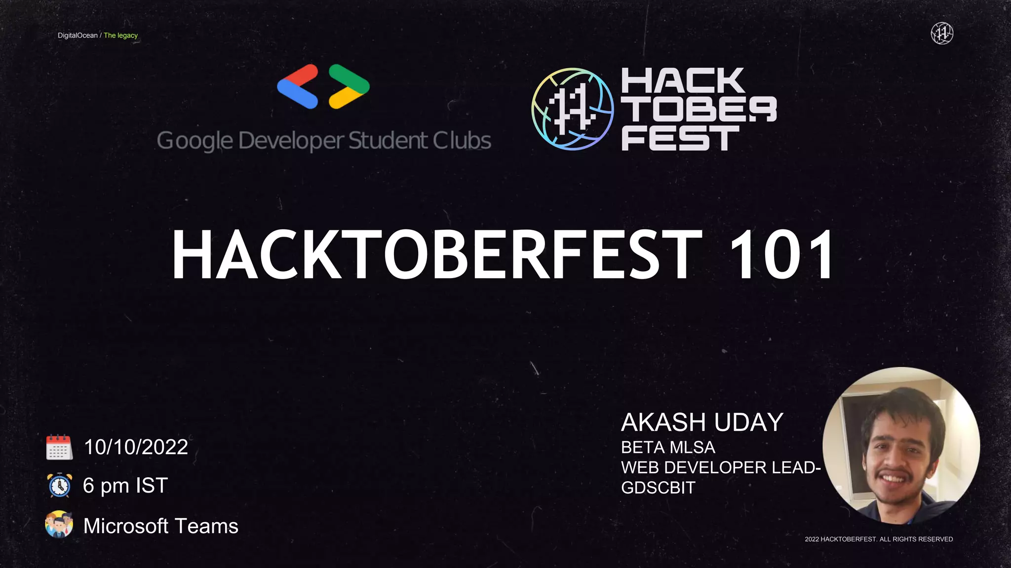 Hacktoberfest - Presentation Template 2022 Event Kit.pptx