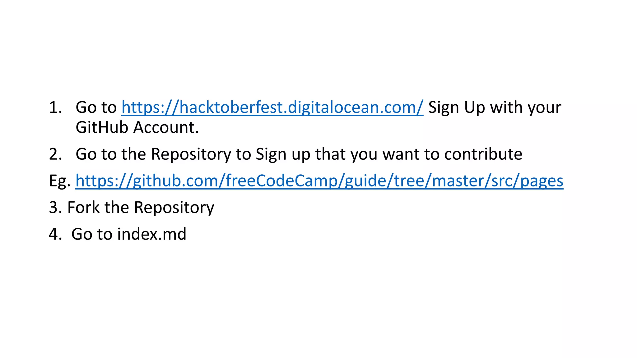 Contributing to Open Source #Hacktoberfest | PPT Contributing to Open Source #Hacktoberfest | PPT