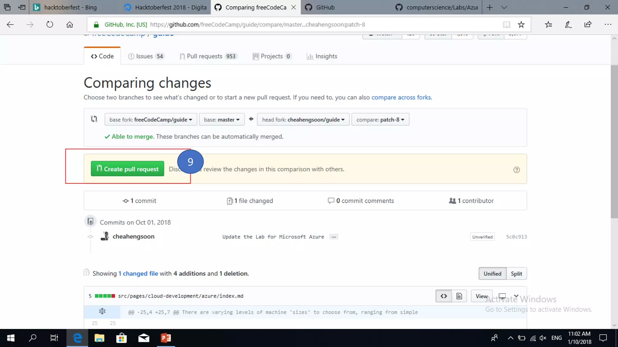 Contributing To Open Source Hacktoberfest Ppt