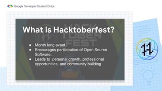 Hacktoberfest 2022 | PPTX | Shareware and Freeware | Computer Software and Applications