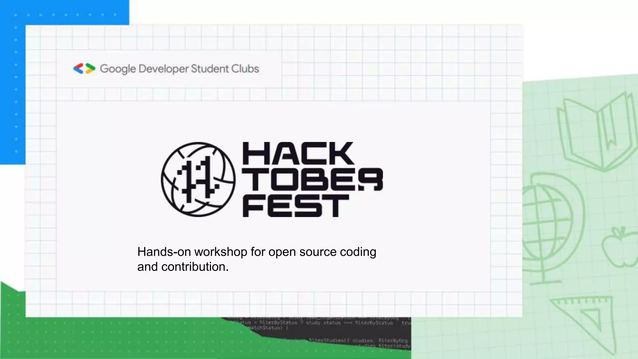 HacktoberFest gdsc HU.pptx