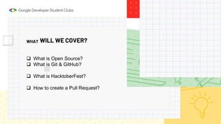 HacktoberFest gdsc HU.pptx