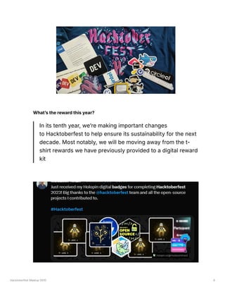 Hacktoberfest Meetup 2023 Presentation pdf | PDF