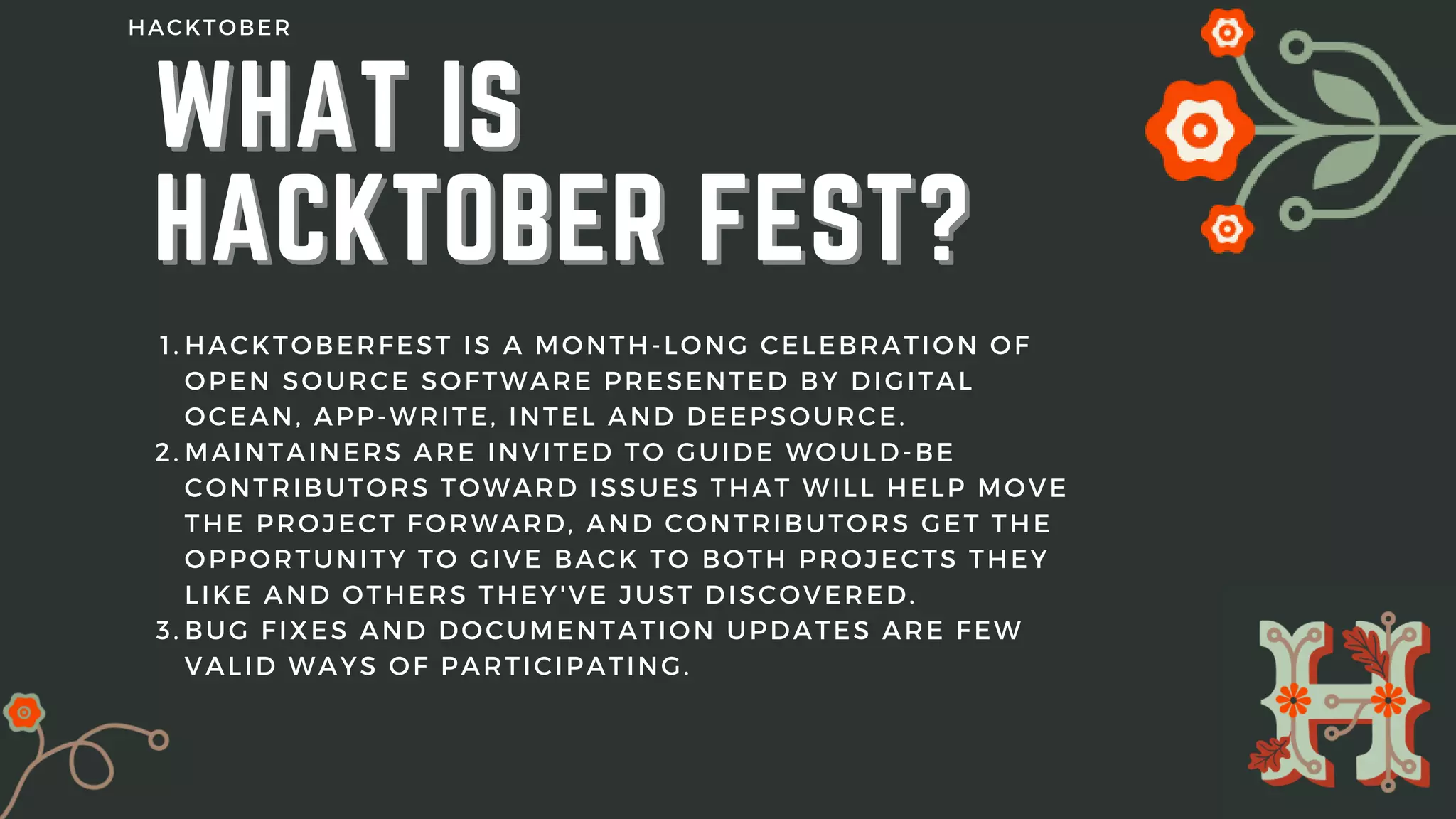 Hacktober fest presentation | PPT | Free Download Hacktober fest presentation | PPT | Free Download