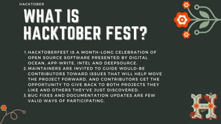 Hacktober fest presentation | PDF