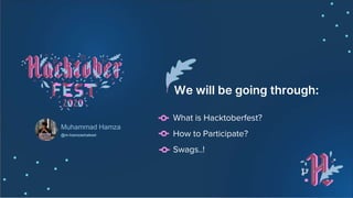 Let's Git Together! - Hacktoberfest 2020 | PPT