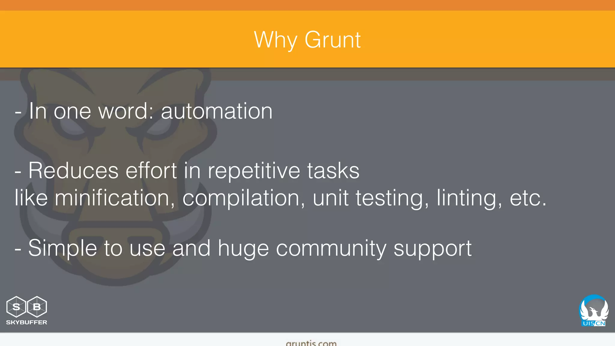 Hack SAPUI5 libraries with Grunt | PPT