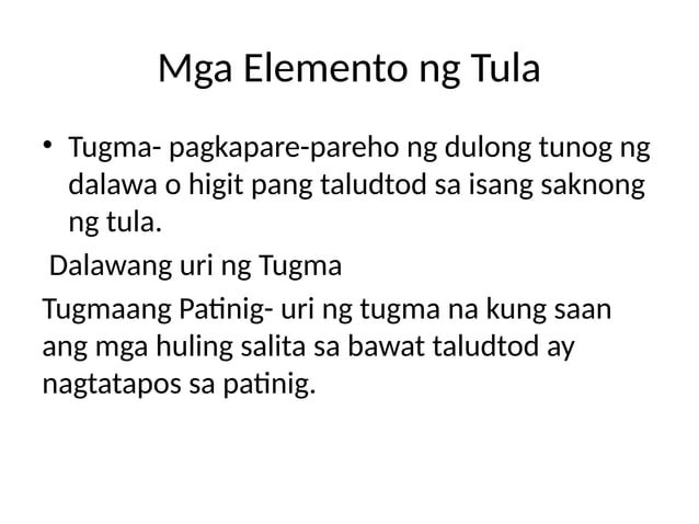 Ano_nga_ba_ang_Tula__grade_10.pptx, Ano nga ba Ang tula? | PPT