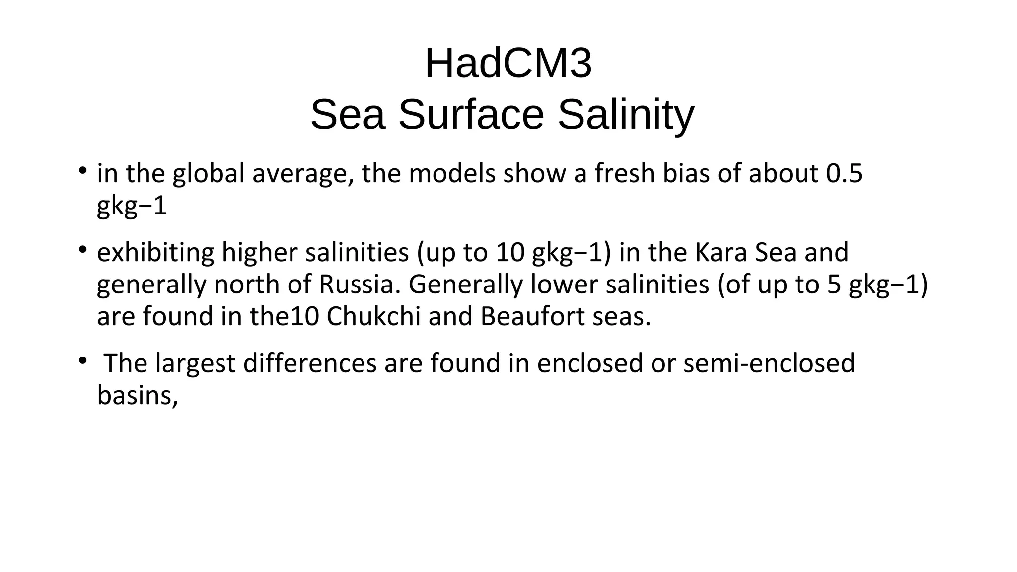 Had cm3 hadley centre coupled model ,version | PPT